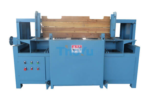 Wood pallet stringer notching machine,wood pallet grooving machine